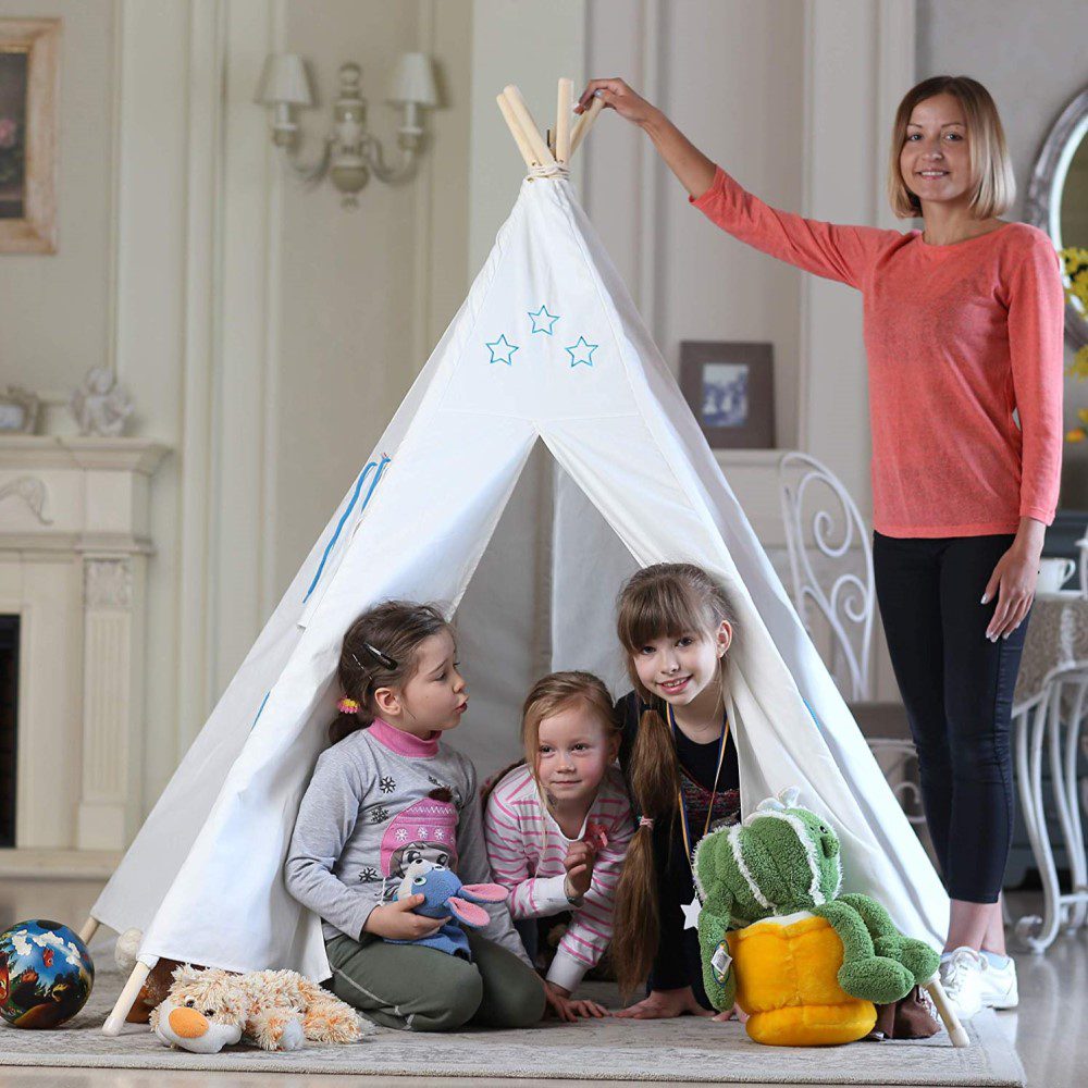 The 10 Best Teepee Play Tents for Kids (SUPER cozy!)