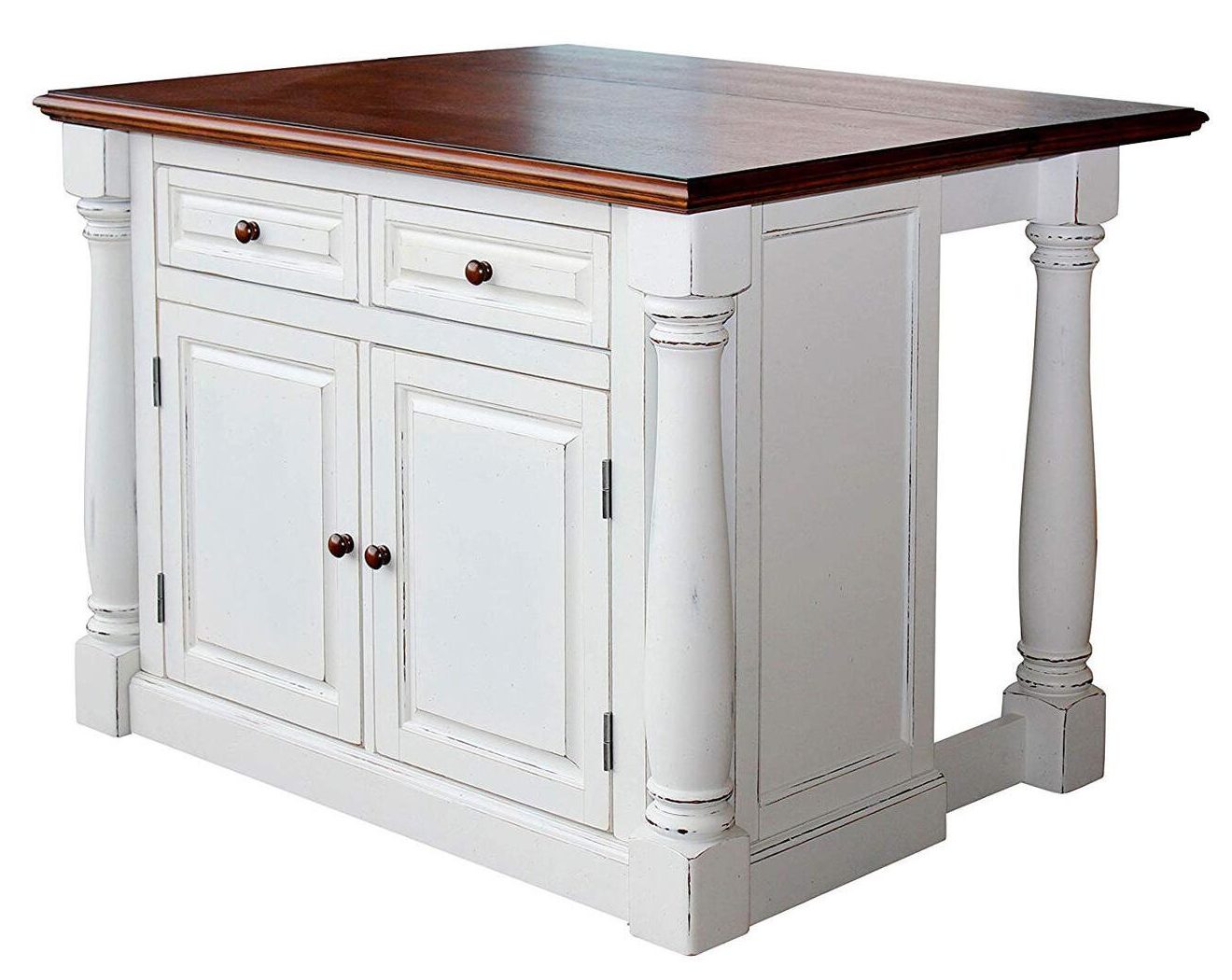 14 Freestanding Kitchen Islands With Seating (That You'll Love)