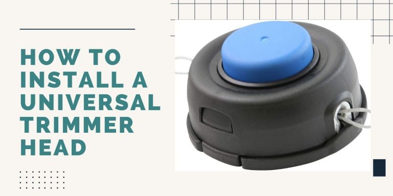 How To Install a Universal Trimmer Head • ThreeTwoHome